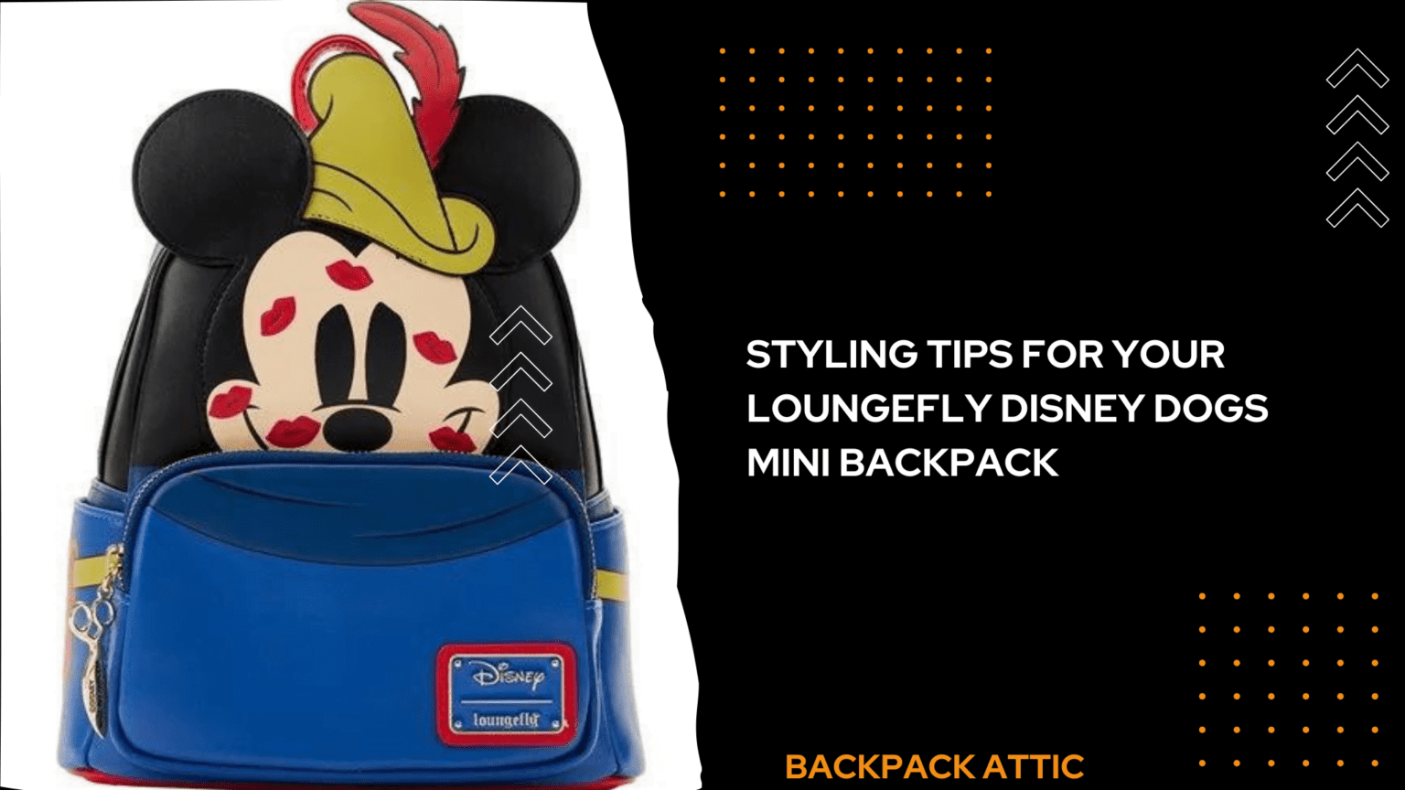 Styling Tips for Your Loungefly Disney Dogs Mini Backpack - Backpack ...